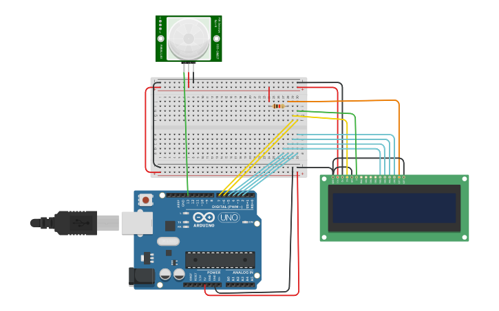 Circuit design LIBRERIA - Tinkercad