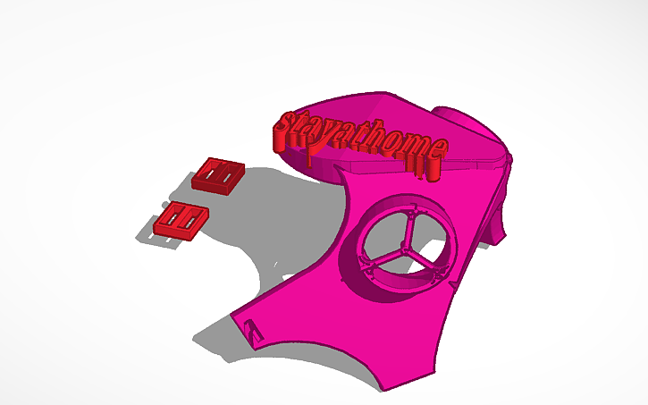 3D design face mask | Tinkercad