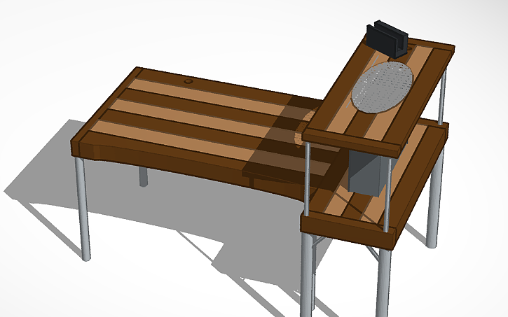 3d Design My Desk Tinkercad