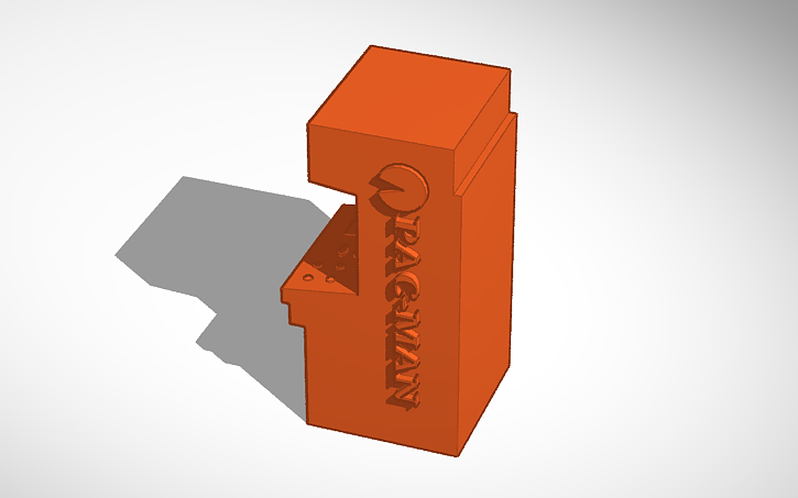 3D design pac man machine | Tinkercad