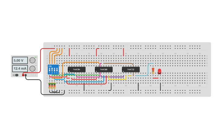 Circuit design CIRCUITO 3 - Tinkercad