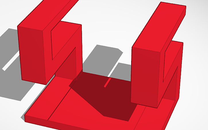 3D design controller stand - Tinkercad