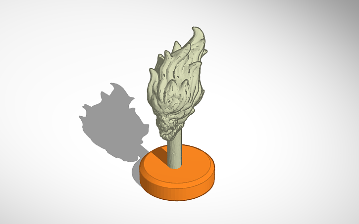 3D design FlameSkull | Tinkercad