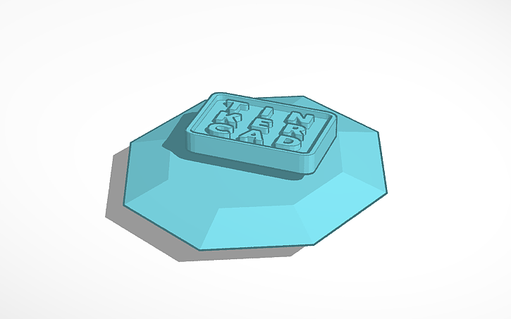 3D design gem - Tinkercad