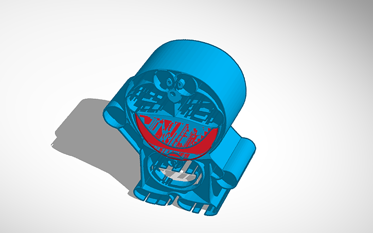 3D design DORAEMON | Tinkercad