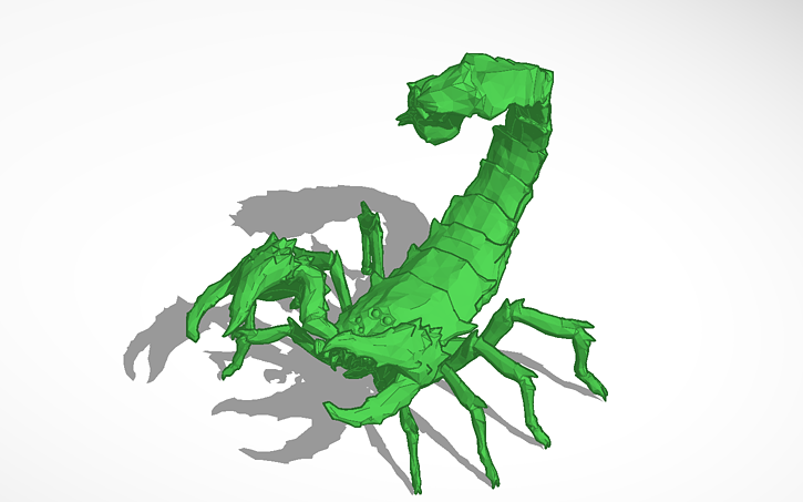 3D design Fallout radscorpion - Tinkercad
