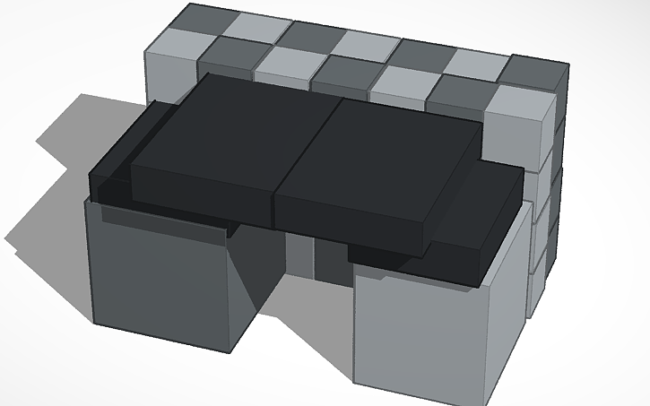3D design furnace | Tinkercad