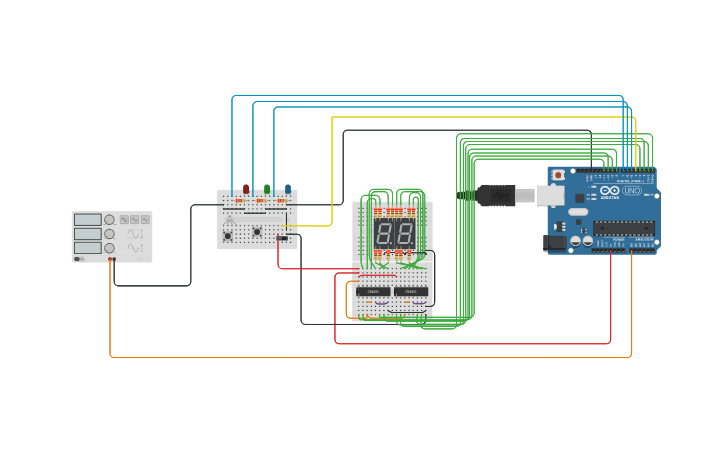 Circuit Design Microcontroller Assignment U6382232 Tinkercad