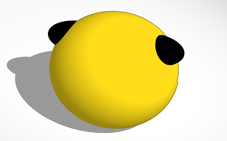 3D design PacMan | Tinkercad
