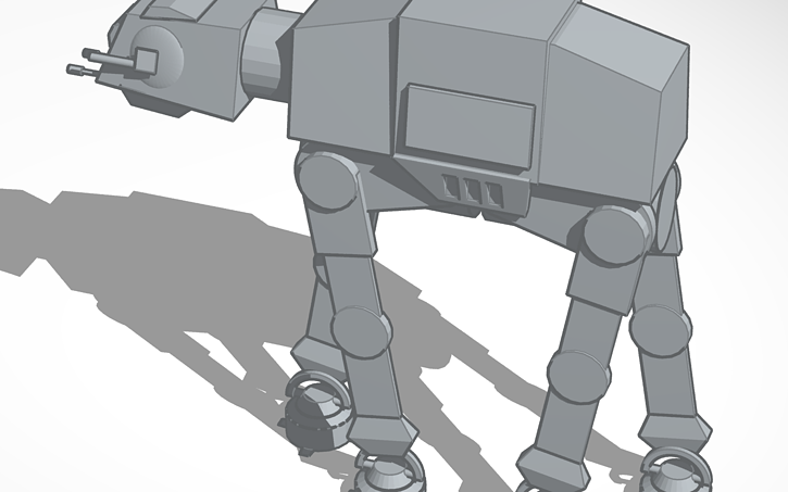 3D design AT-AT | Tinkercad