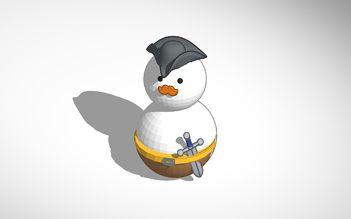 3D design Snow pirate | Tinkercad