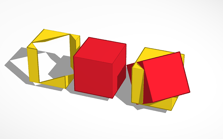 3D design Cube in a Cube! - Tinkercad