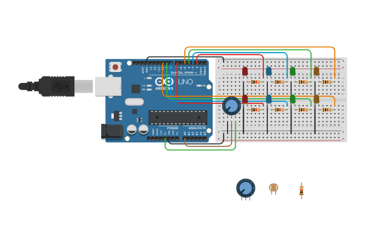 Circuit Design Volume Resistor No 48 Tinkercad
