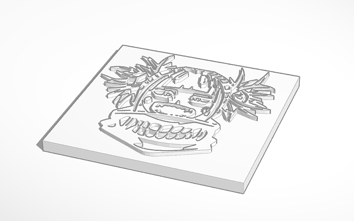 3D design Toga face - Tinkercad