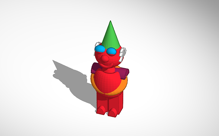 3D design Clown Guy | Tinkercad
