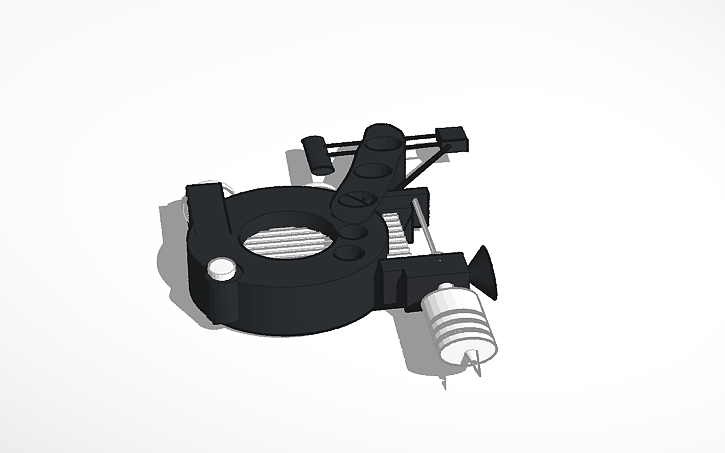 3D design Tattoo Gun - Tinkercad