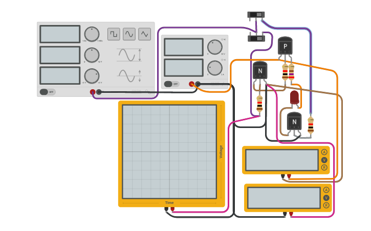 Circuit design multiplex_experiments_x1 | Tinkercad