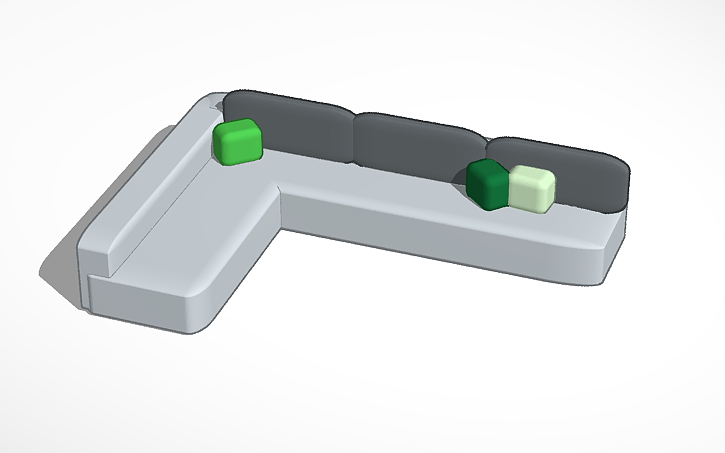 3D design sohva | Tinkercad