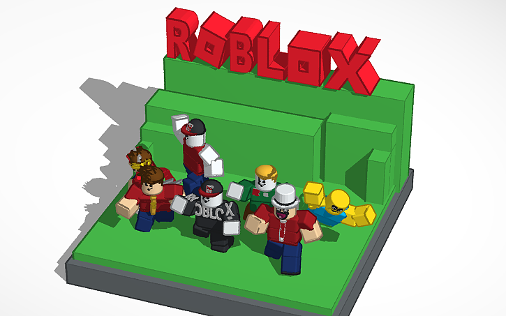 3D design Roblox 3D logo By Wille - Tinkercad
