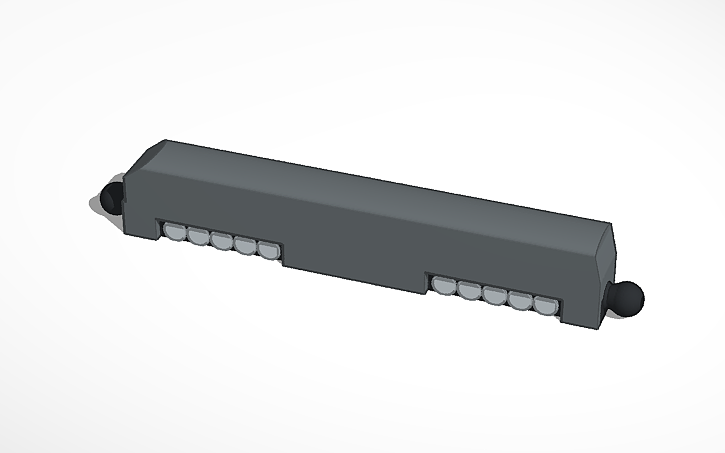 3D design Copy of snowpiercer tv tail - Tinkercad