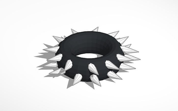 3D design DOUBLE SPIKE | Tinkercad