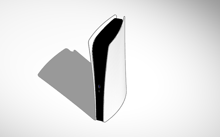 3D design PlayStation®️5 Digital Edition - Tinkercad