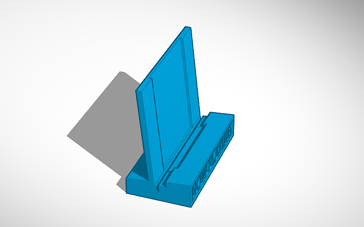 3D design CD/Cassette/Record Stand | Tinkercad