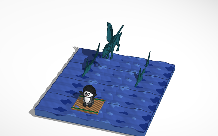 3D design bye penguin | Tinkercad