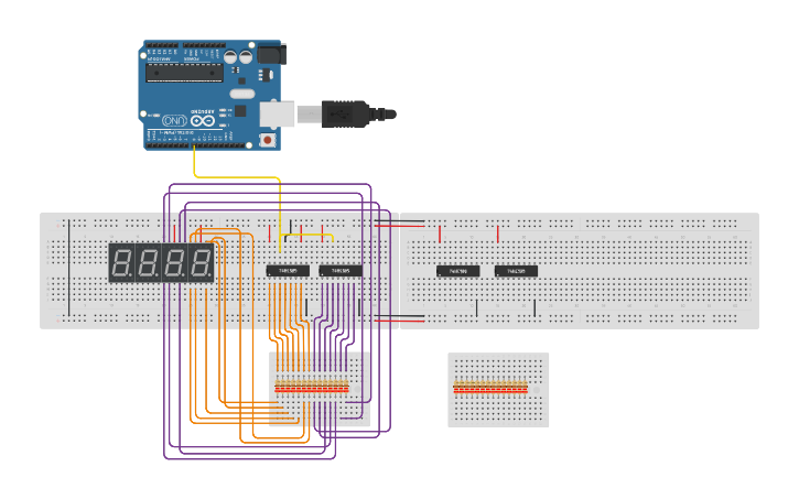Circuit design relógio | Tinkercad