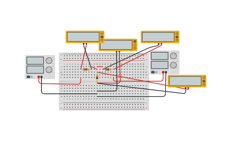 Circuit design ejercicio 1 - Tinkercad