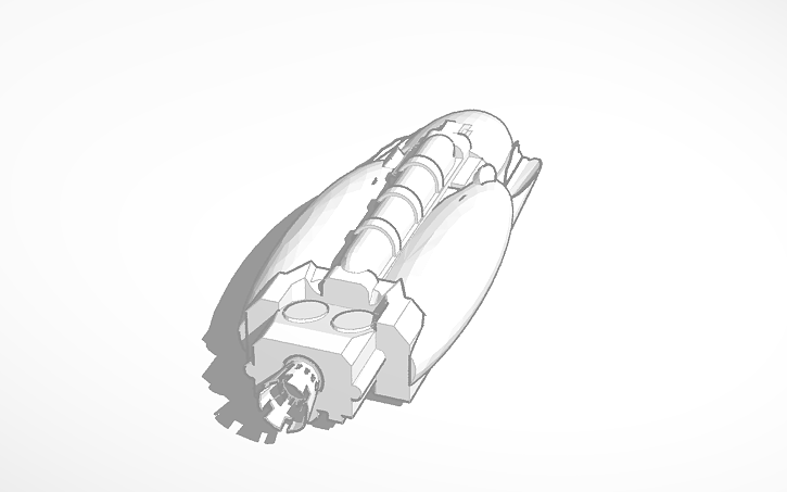3D design Main Engine_Closed_Solid Model | Tinkercad