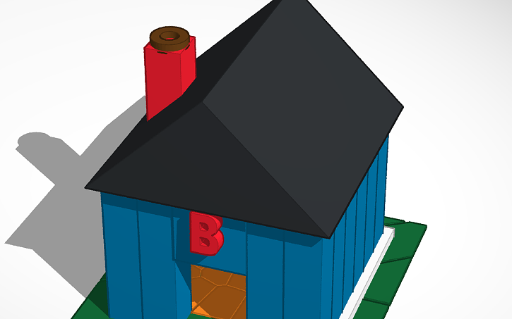 3D design Modern Farm House | Tinkercad