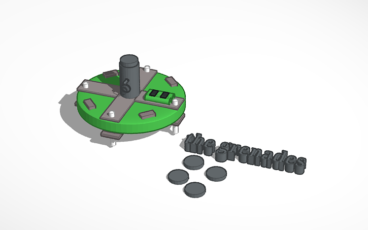 3d Design Fuze Cluster Charge Tinkercad
