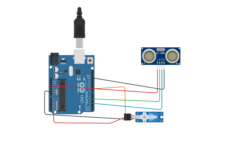 Circuit Design Arduino Uno Tinkercad 
