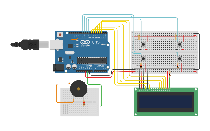 Circuit Design Таймер Tinkercad