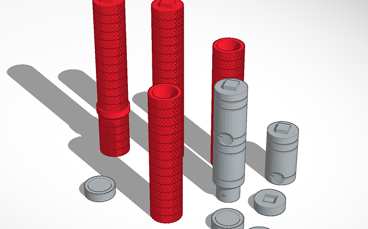 3D design Daredevil Billy Clubs - Tinkercad