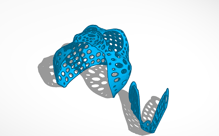 3D design Fursuit Toony canine - Tinkercad