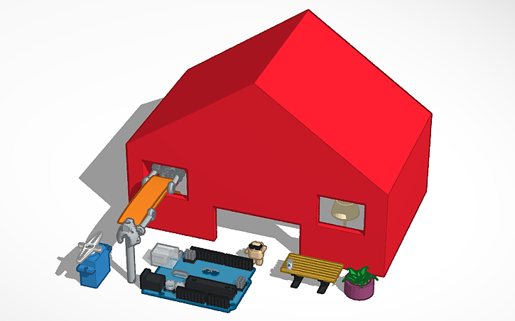 3D design Farm prueba - Tinkercad