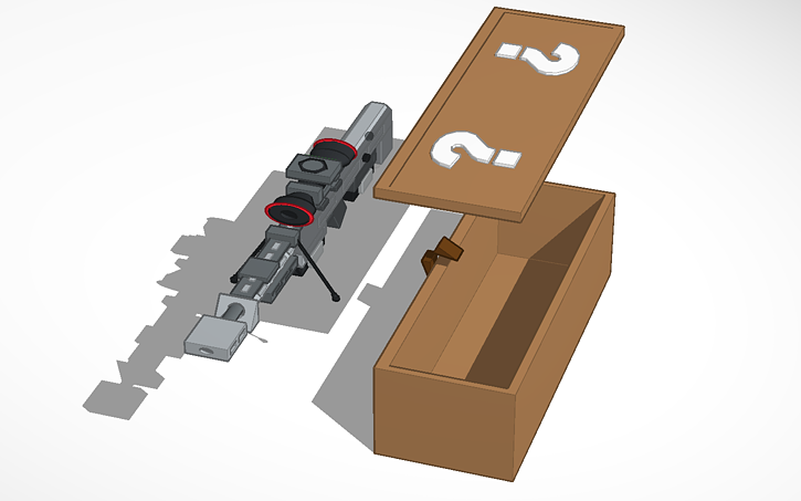 3D design cod 2 mystery look inside - Tinkercad