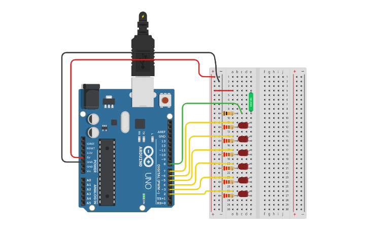Circuit Design Project 8 Tinkercad