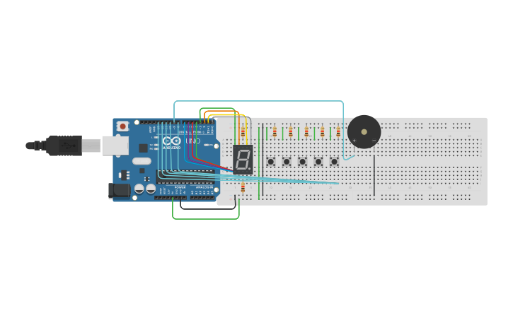 Circuit design circuito de prueba 2 - Tinkercad