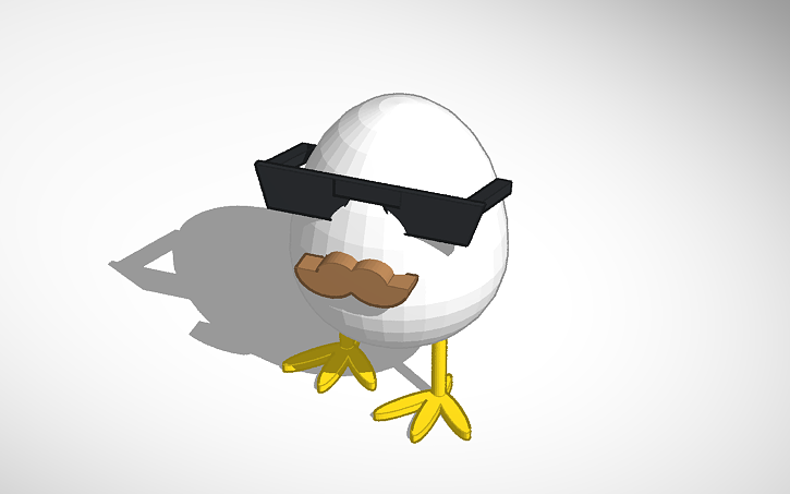3D design waffle - Tinkercad