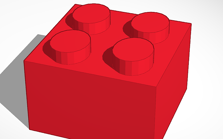 3D design lego brick | Tinkercad