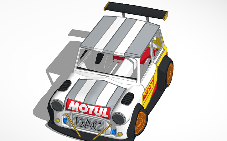 3d Design 1969 Mini Formula Drift Tinkercad
