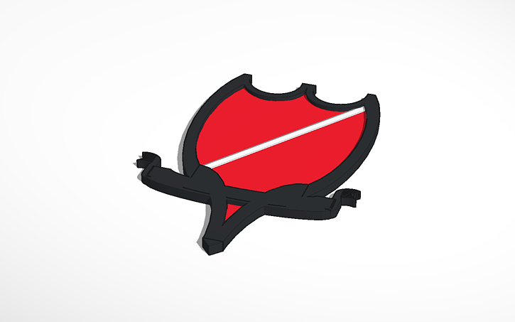 3D design Crest - Tinkercad