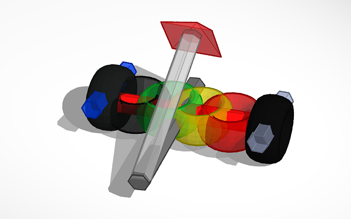 3D design cannon intrequete - Tinkercad