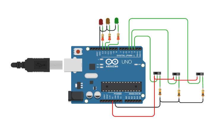 Circuit design 2-2 - Tinkercad