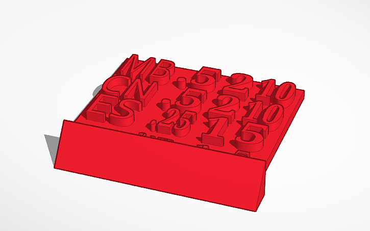 3d Design Nutrient Blend Tinkercad