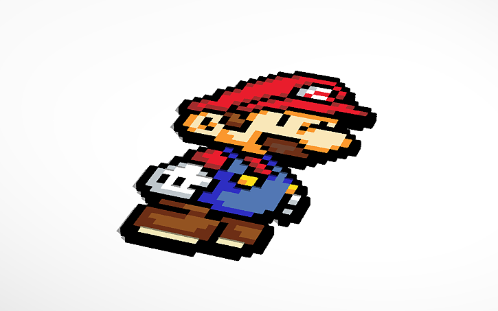 3d Design Copy Of Mario Tinkercad
