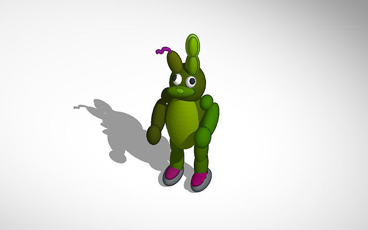 3D design Fnaf 3 Derp springtrap | Tinkercad